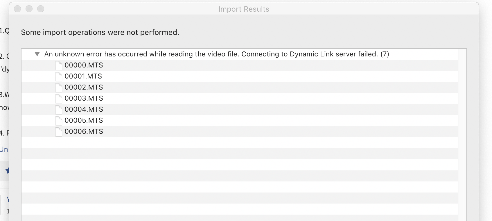 LightRoomでDynamic Link Server関連のエラーが出て動画を読み込めないときの対処法（MAC） | Yuga's Notes